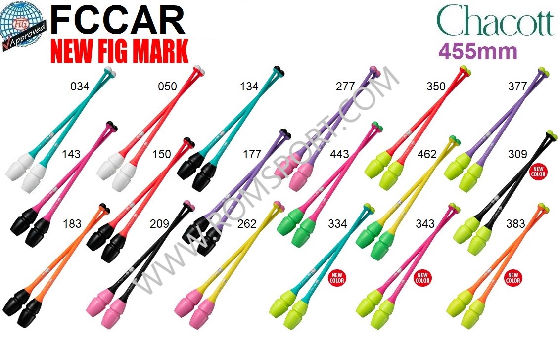 Chacott Rubber Clubs (455 mm) (Linkable ends) 301505-0003-98