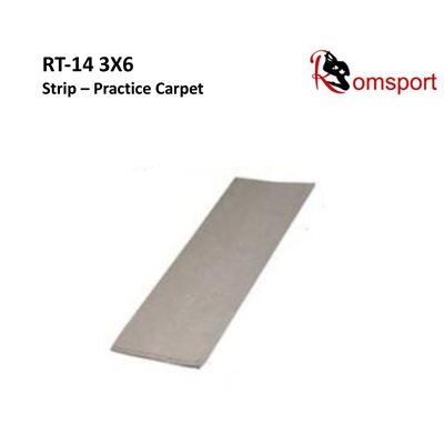 RHYTHMIC GYMNASTICS PRACTICE CARPET RT-14-3X6 WITH UNDERPADDING